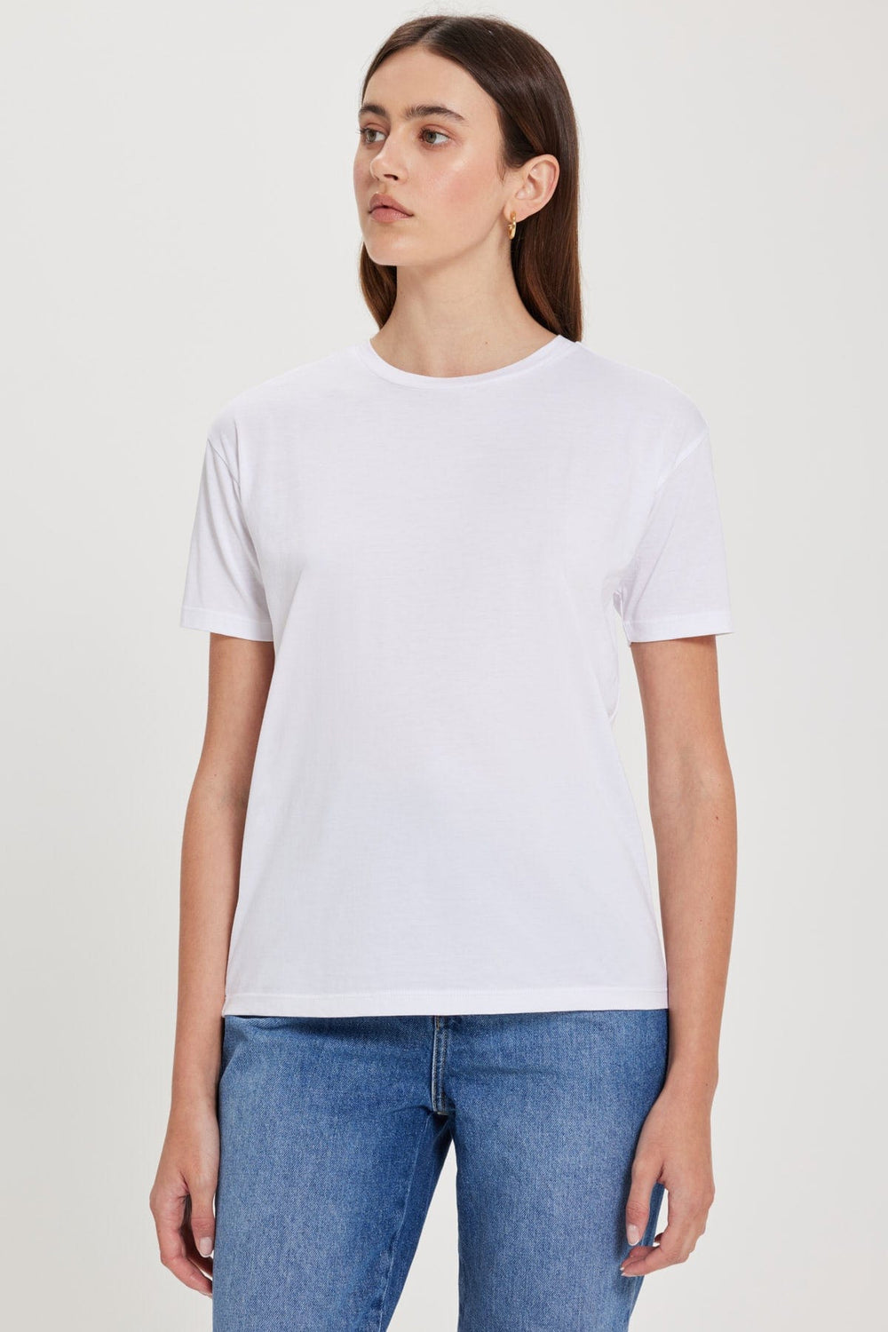 Organic Girlfriend Tee | Soft, Sustainable & Flattering Fit – Goldie Tees