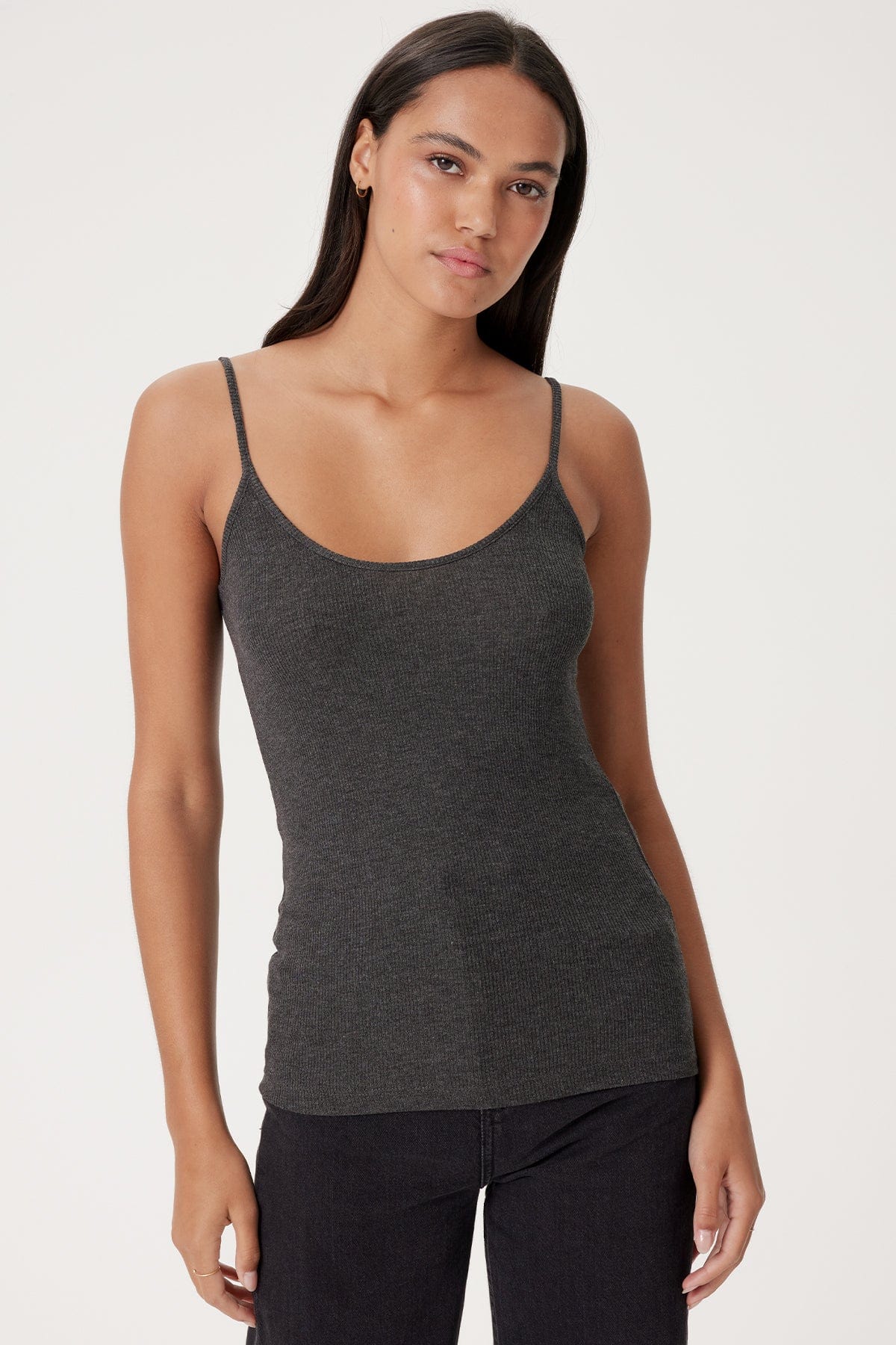 Ribbed Cami | Soft, Stretchy & Perfect for Layering – Goldie Tees