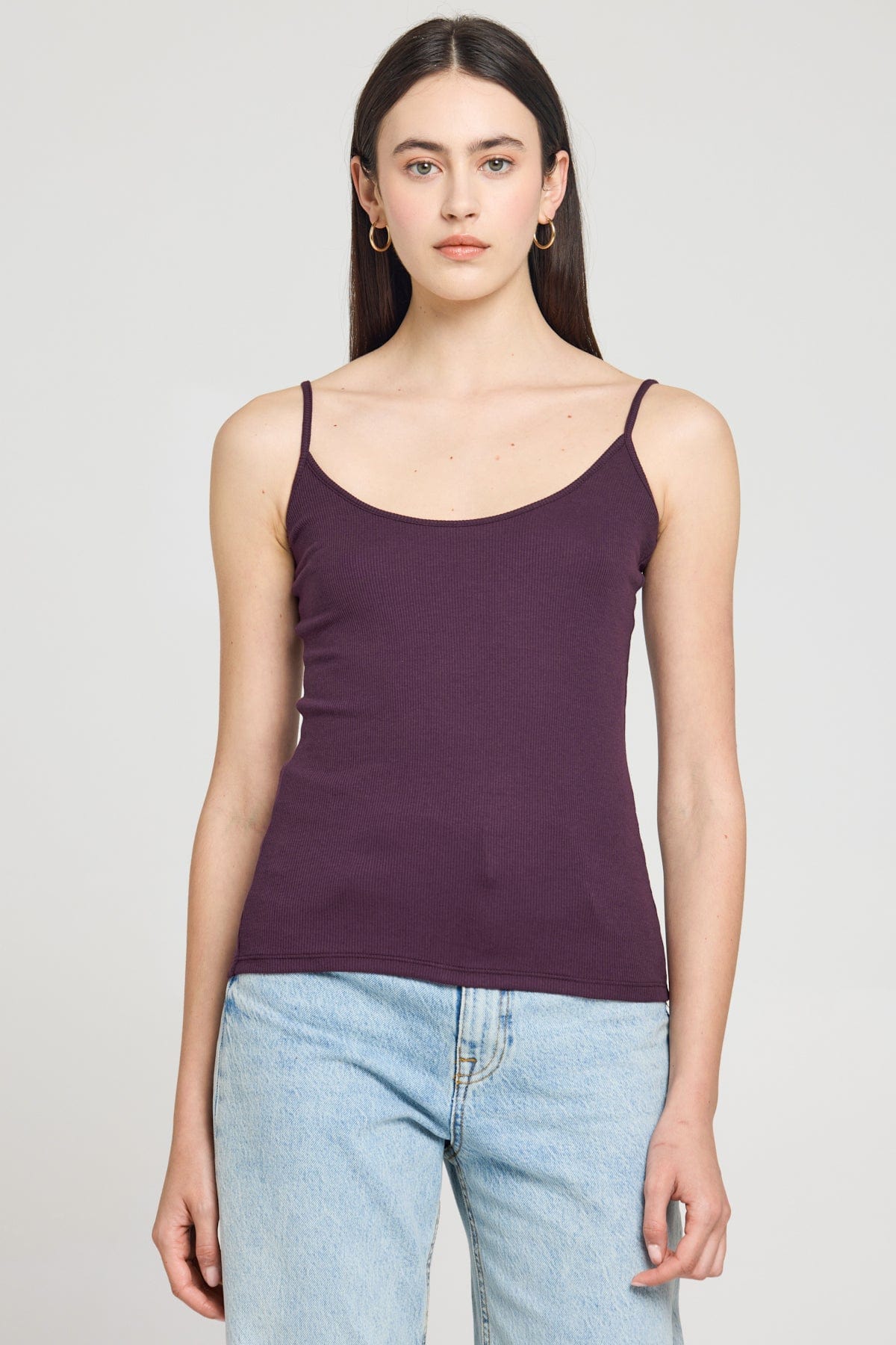 Ribbed Cami | Soft, Stretchy & Perfect for Layering – Goldie Tees